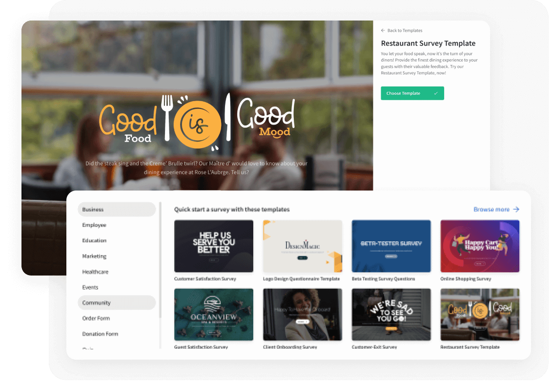 Craft Beautiful Surveys | SurveySparrow