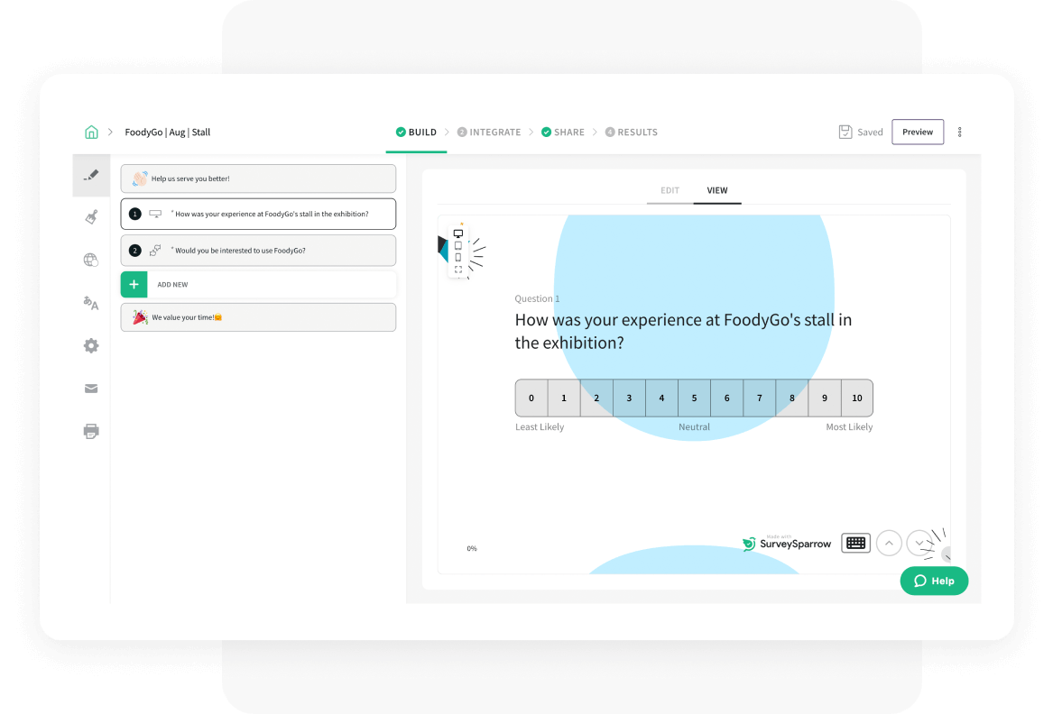 Craft Beautiful Surveys | SurveySparrow