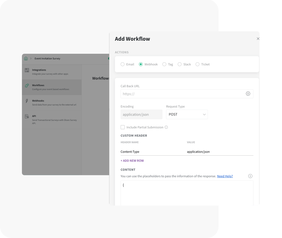 Survey API & Integration | SurveySparrow Insights Connector